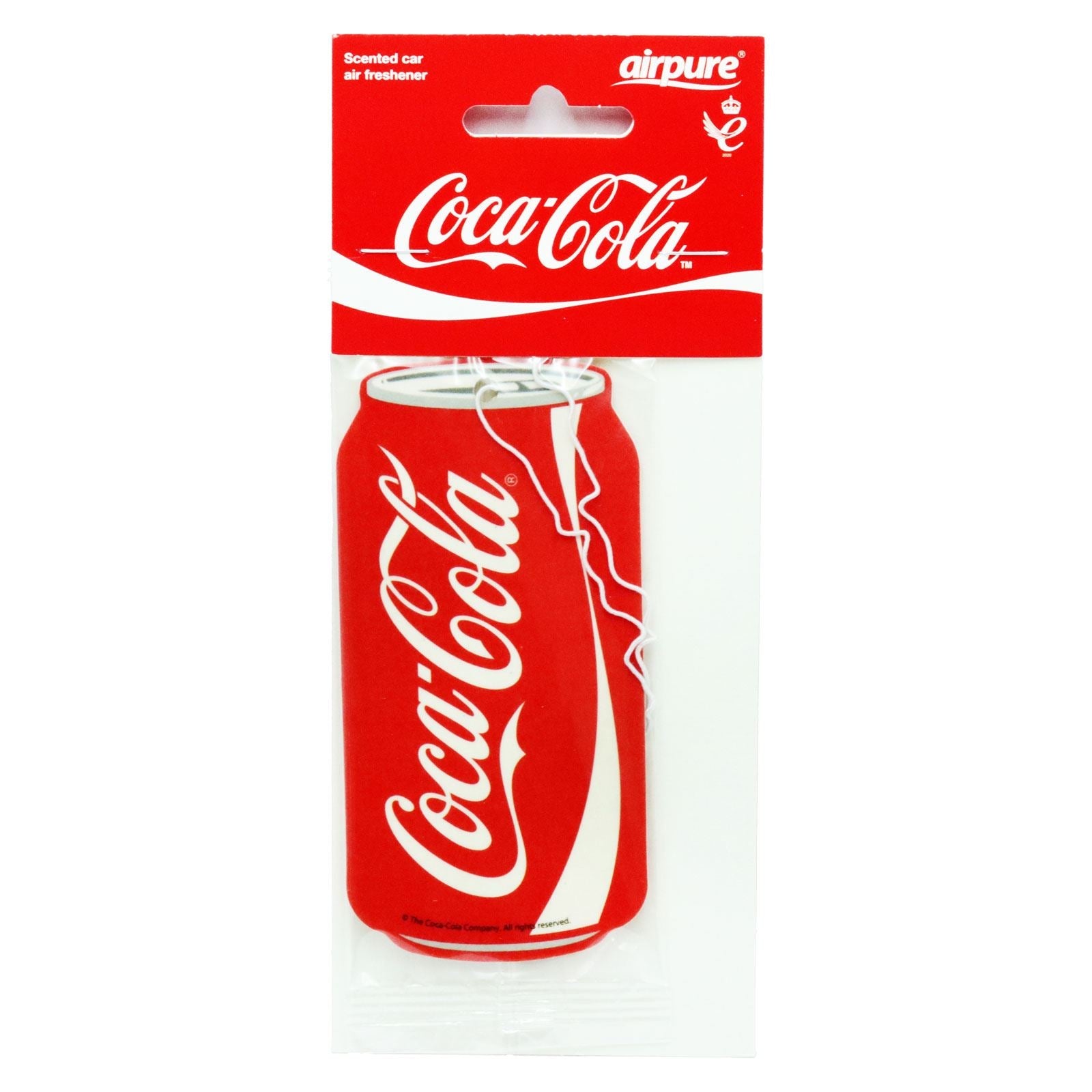 Coca-Cola Can Car Air Freshener Fragrance Scent 2D - Original Coca-Col ...